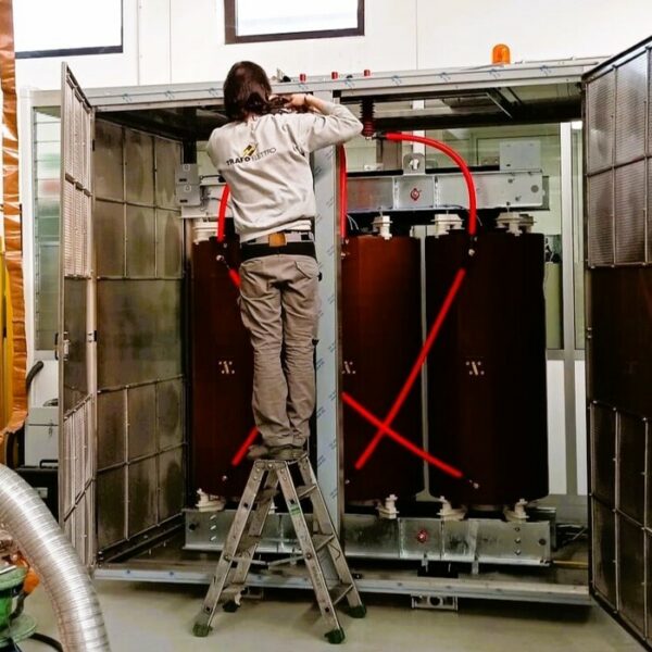 Factory acceptance of 8 TRAFO ELETTRO transformers