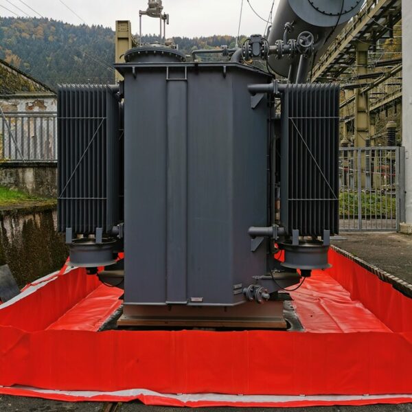 TRFLEX-ECO Flexible berm for temporary storage of transformers