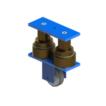 80% anti-vibration system for rolling transformers