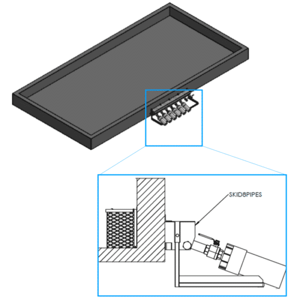 Anti-hydrocarbon filtration skid PETRO-PIPE® SPI®