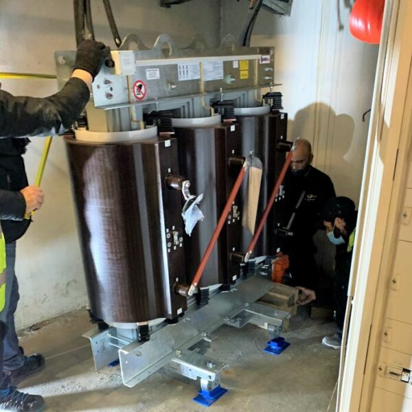 Delivery of 2 GRAVITYline SGB transformers