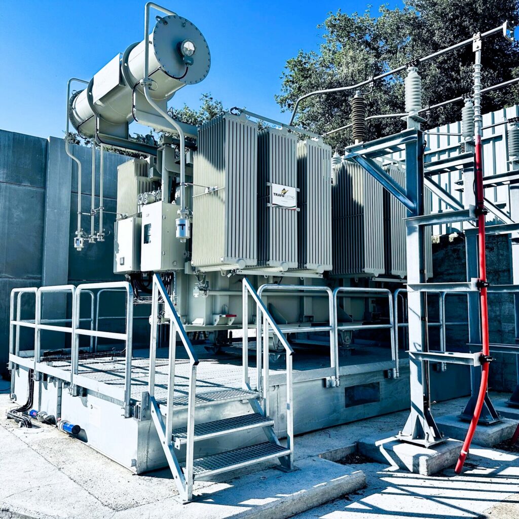 TRT-LHD-MODULO modular bund SANERGRID power transformer